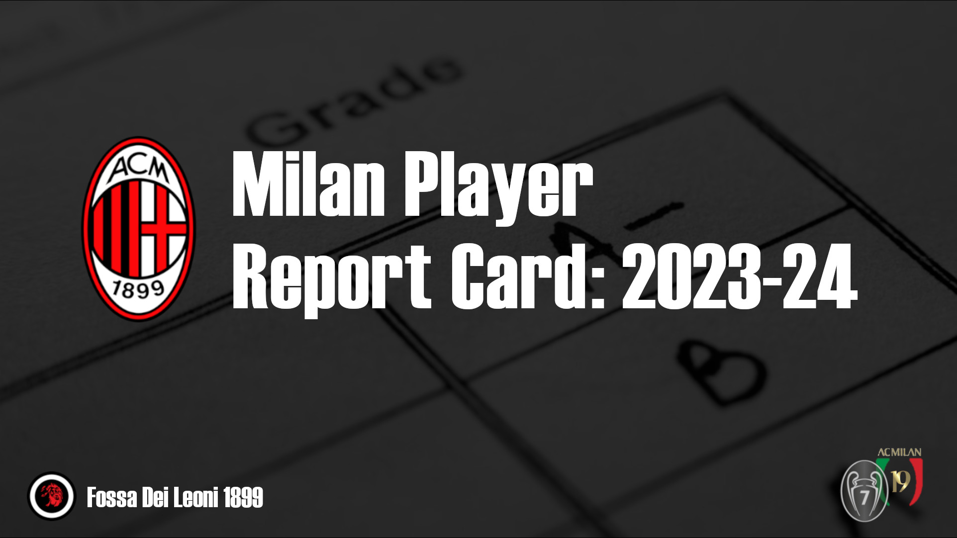 Milan Player Report Card: 2023-24